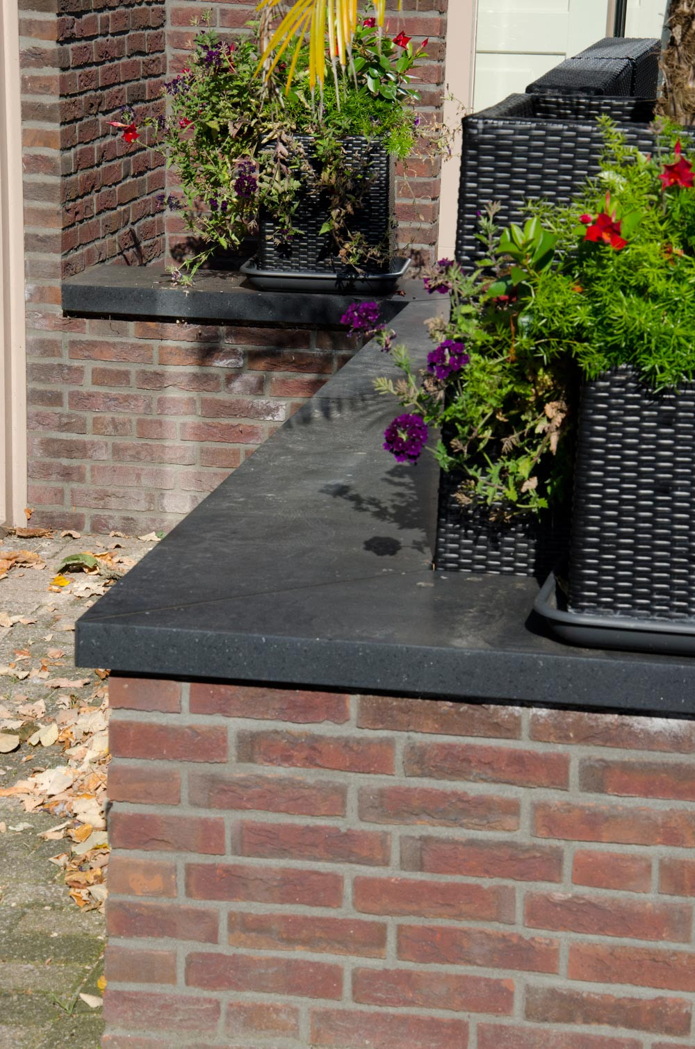 Deksteen muur - Hawk Natuursteen